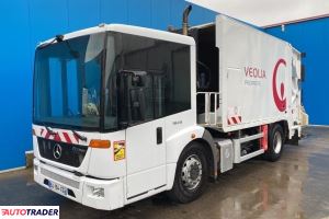 Mercedes Econic 1829 śmieciarka ZOELLER Semat 16m3 EURO 5 7.2 diesel ...